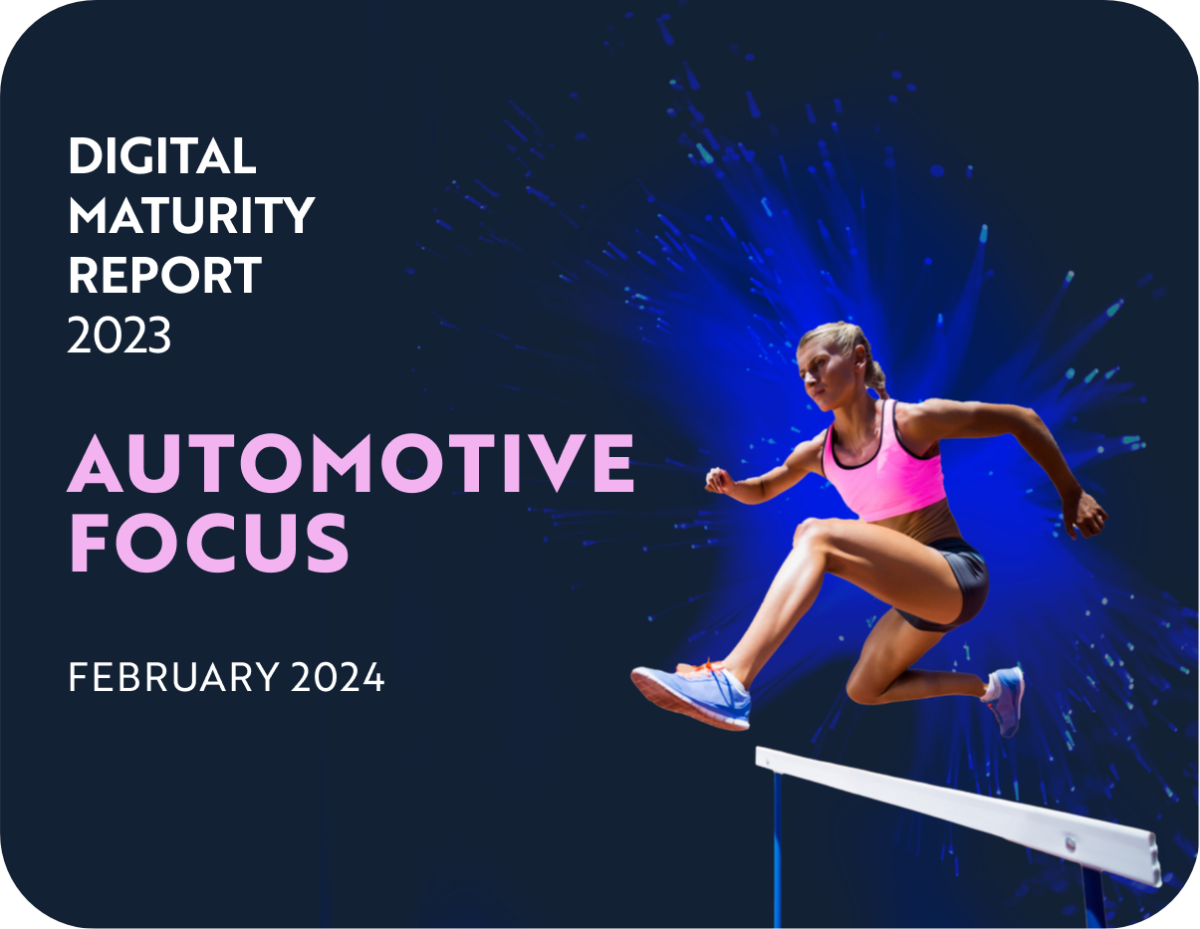 Digital Maturity Automotive Report: Benchmarks for 2023