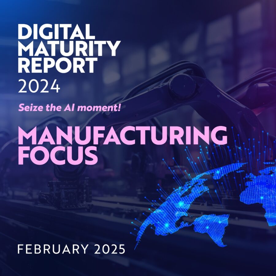 Digital Maturity Manufacturing Report: Benchmarks for 2024