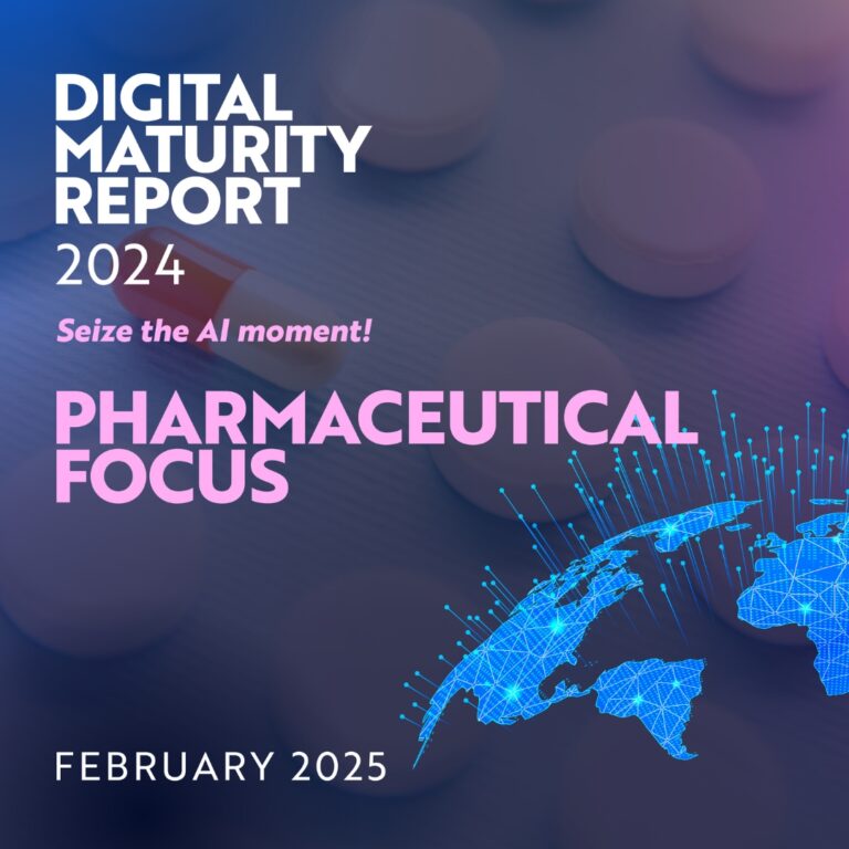 Digital Maturity Pharmaceutical Report: Benchmarks for 2024